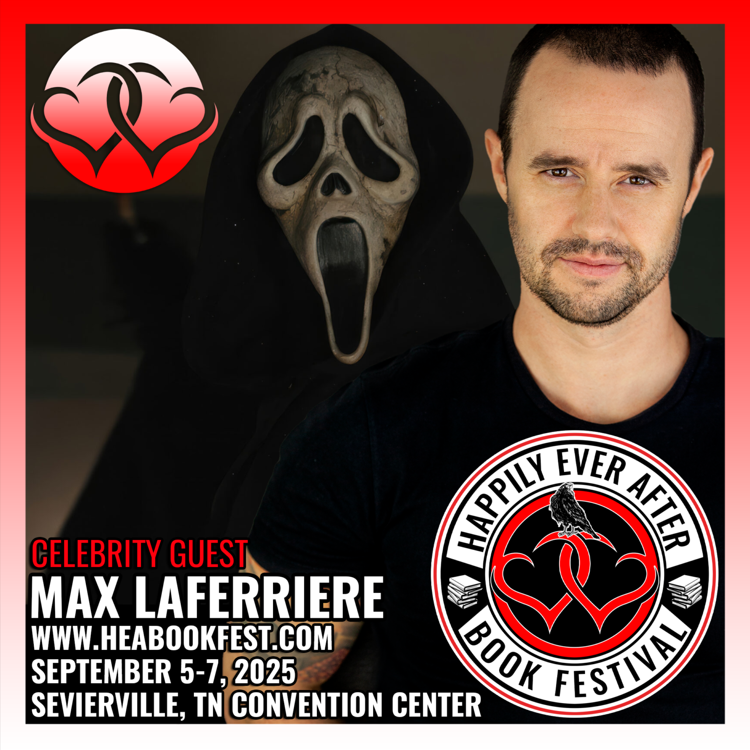 HEA Book Festival – Sept. 5-7, 2025 : Sevierville, TN